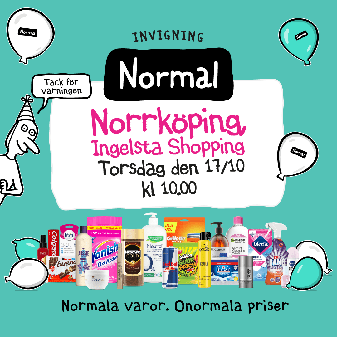 Normal öppnar | Köpcentrum | Norrköping | Ingelsta Shopping